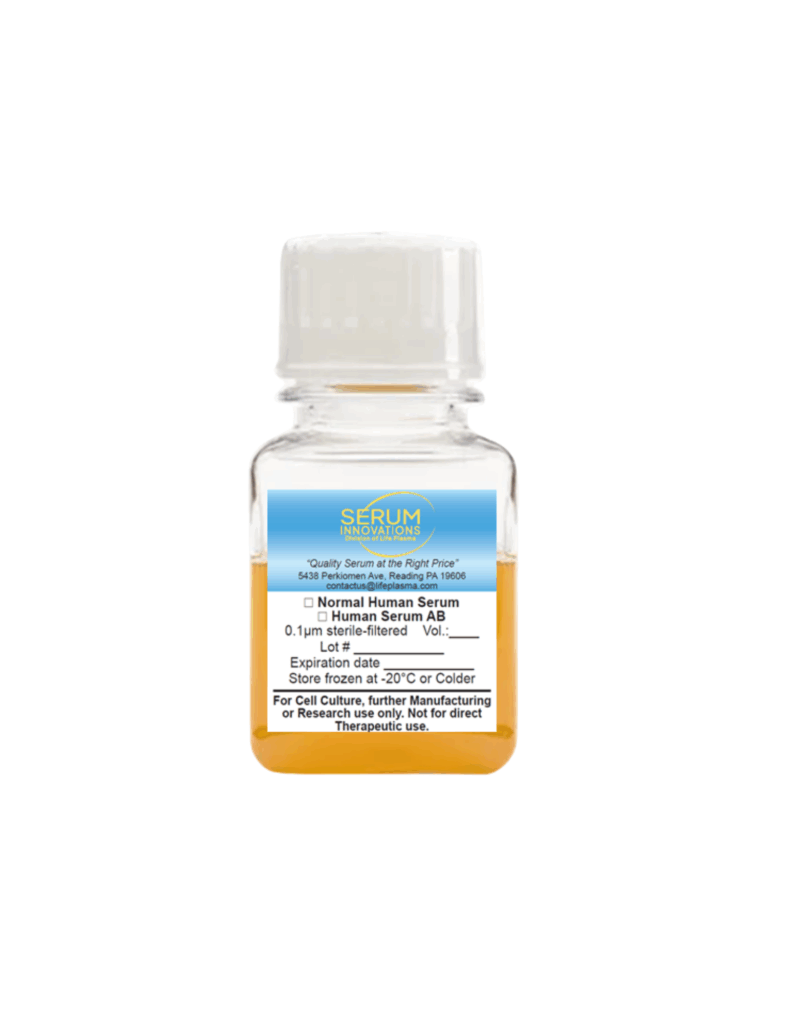 Male AB Serum - Serum Innovations